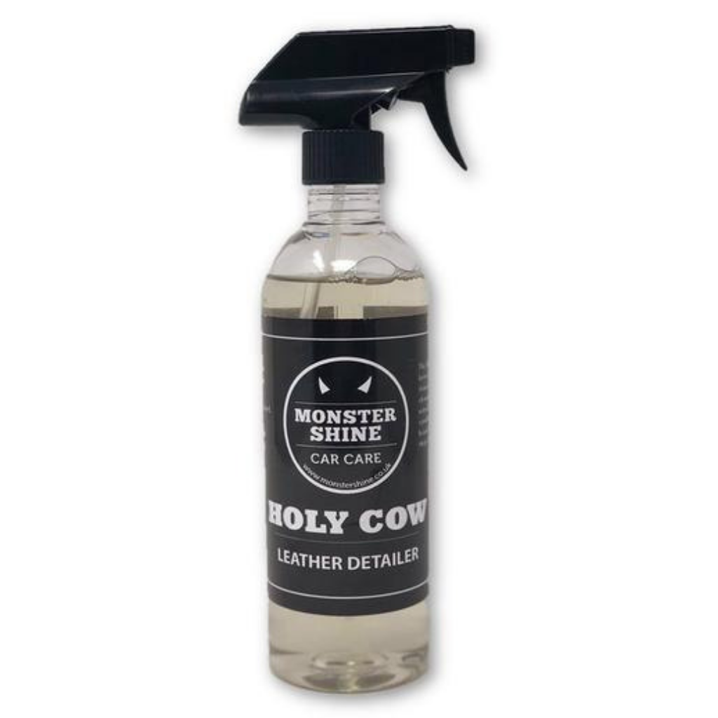 Holy Cow Leather Detailer | Leather Cleaner | MonsterShine Car Care UK ...